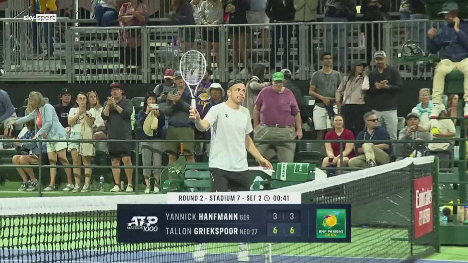 Tennis | Yannick Hanfmann - Tallon Griekspoor - die Highlights | Tennis ...