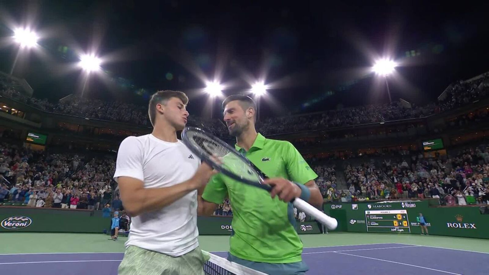 Tennis | Novak Djokovic - Luca Nardi - die Highlights | Tennis News ...