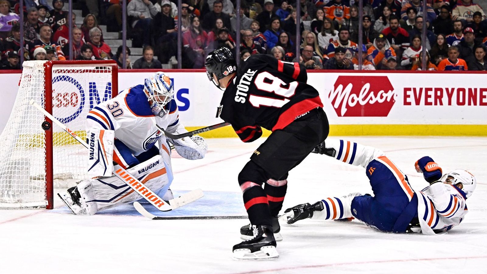 Stützle und Senators schlagen Draisaitl und Oilers in der NHL | NHL ...