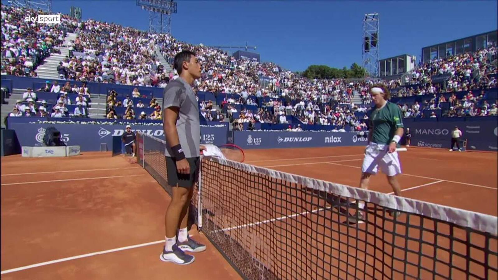 Tennis | ATP - Barcelona Open - Brandon Nakashima vs. Andrey Rublev - die Highlights | Tennis ...