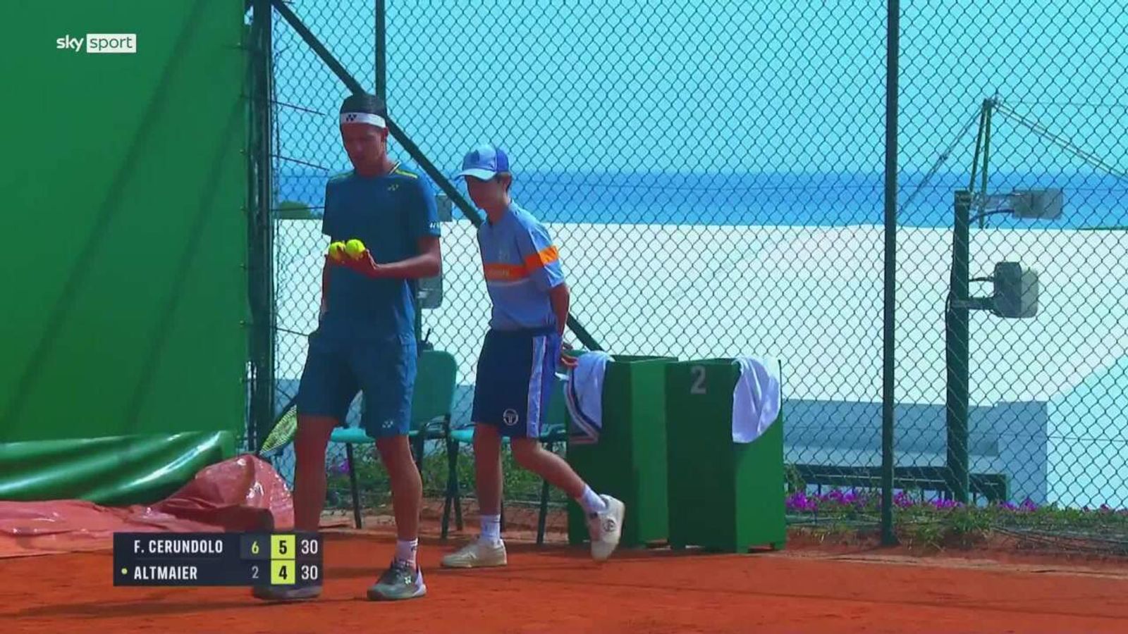 Tennis Monte Carlo | Francisco Cerundolo - Daniel Altmaier - die Highlights | Tennis News | Sky ...