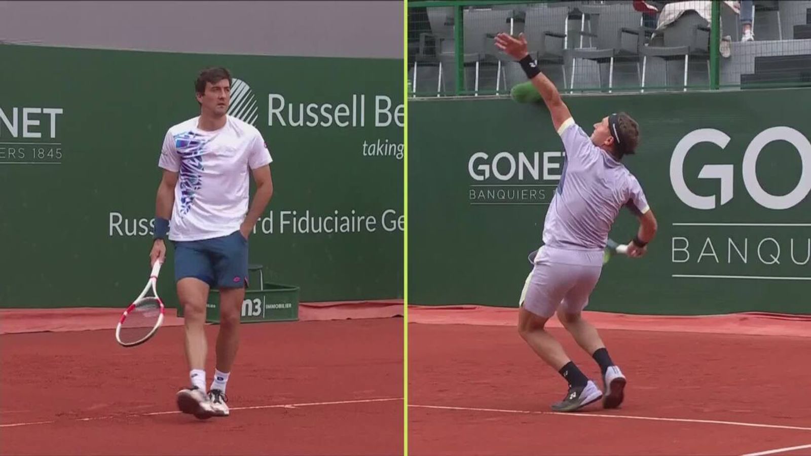 Tennis ATP Genf | Sebastian Ofner - Casper Ruud - die Highlights | Tennis News | Sky Sport