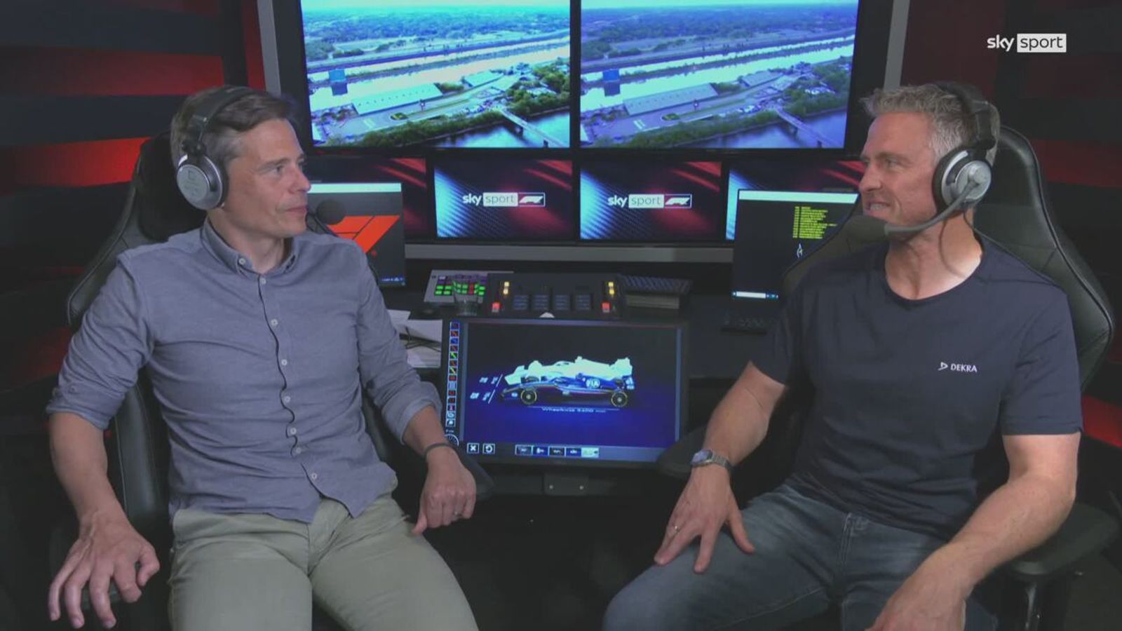 Ralf Schumacher und Sascha Roos erklären die neuen Regeln in der Formel ...