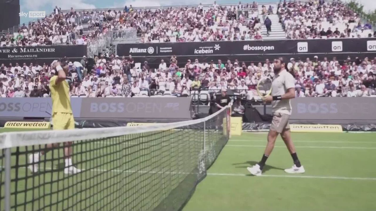 Matteo Berrettini - Lorenzo Musetti - die Highlights | ATP Stuttgart | Tennis News | Sky Sport