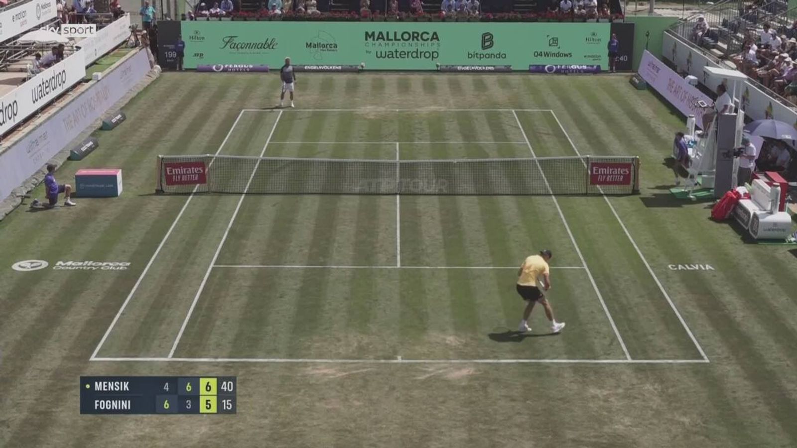 Jakub Mensik - Fabio Fognini - die Highlights | ATP Mallorca | Tennis News | Sky Sport