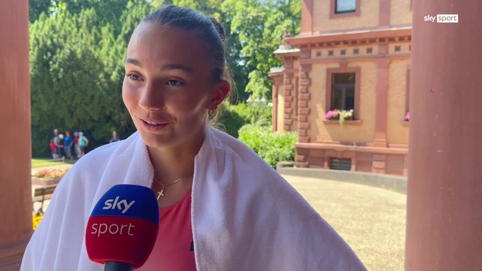 Julia Stusek verliert als Lucky Loserin beim WTA Turnier in Bad Homburg ...