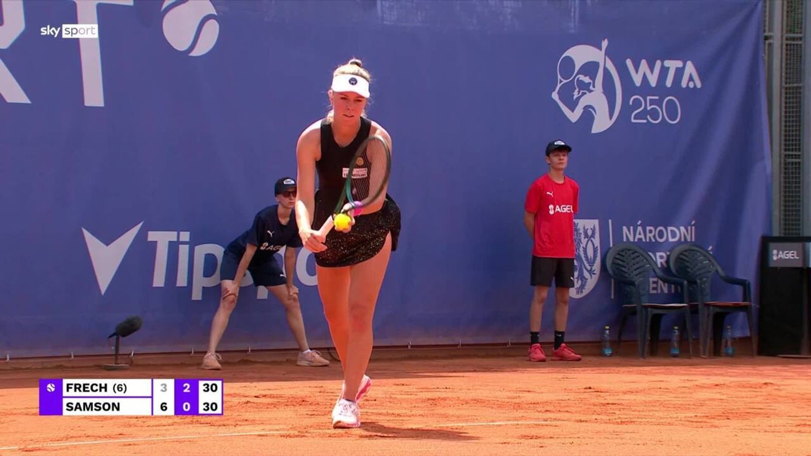 Magdalena Frech - Laura Samson - die Highlights | WTA Prag | Tennis ...