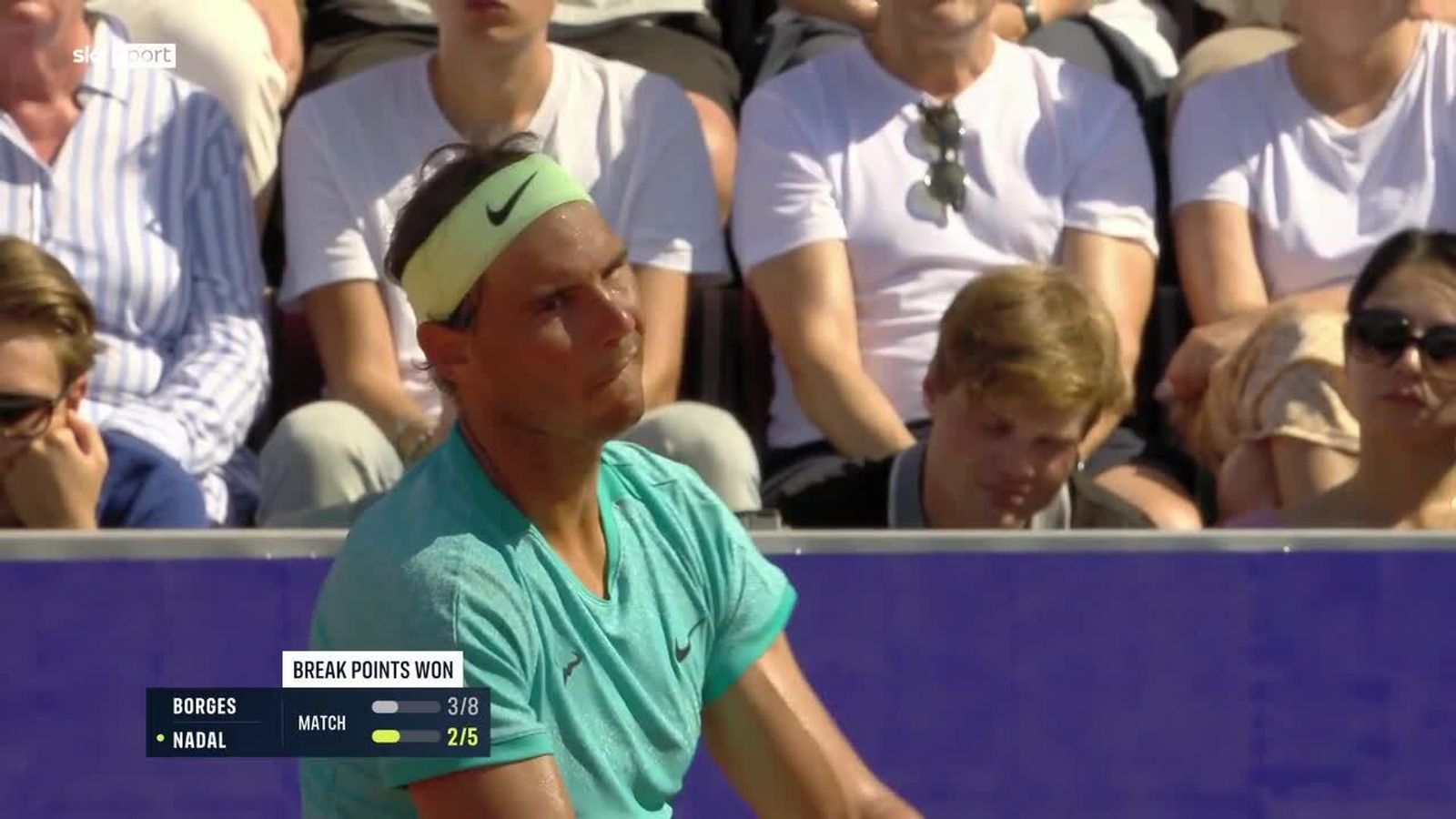 Nuno Borges - Rafael Nadal | ATP Bastad | Tennis News | Sky Sport Nuno Borges - Rafael Nadal | ATP Bastad | Tennis News | Sky Sport