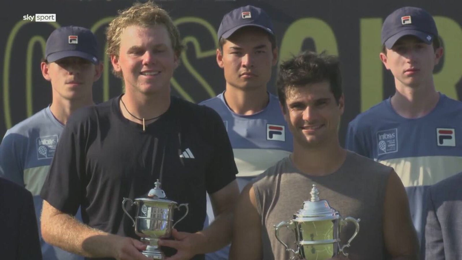 Marcos Giron - Alex Michelsen - die Highlights | ATP Newport | Tennis ...