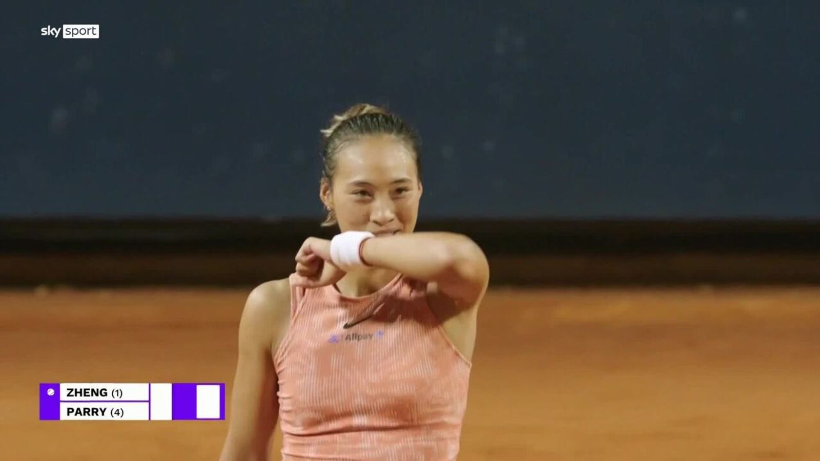 Diane Parry - Qinwen Zheng - die Highlights | WTA Palermo | Tennis News | Sky Sport