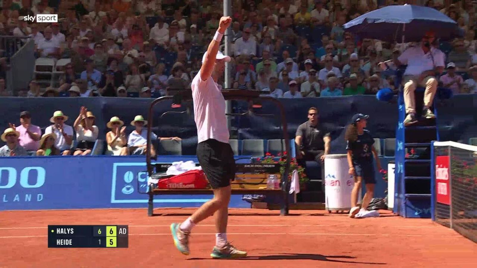 Quentin Halys - Gustavo Heide - die Highlights | ATP Gstaad | Tennis ...