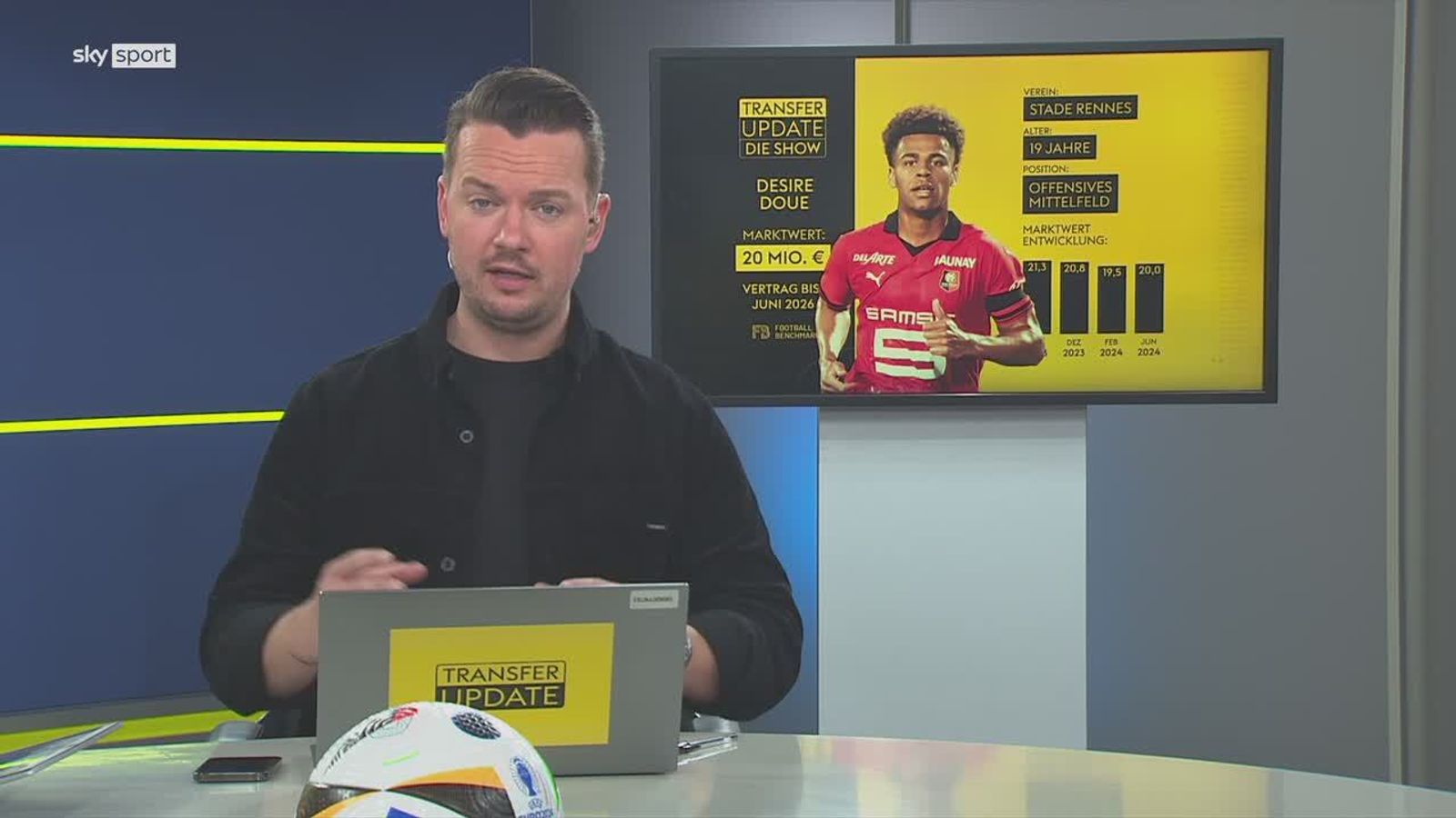 Desire Doue steht beim FC Bayern oben auf der Transfer-Liste | Fußball ...