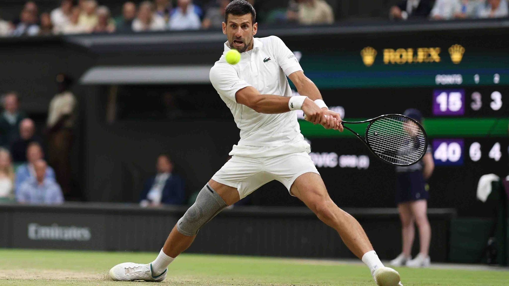 Novak Djokovic steht nach Sieg gegen Holger Rune im Viertelfinale von ...
