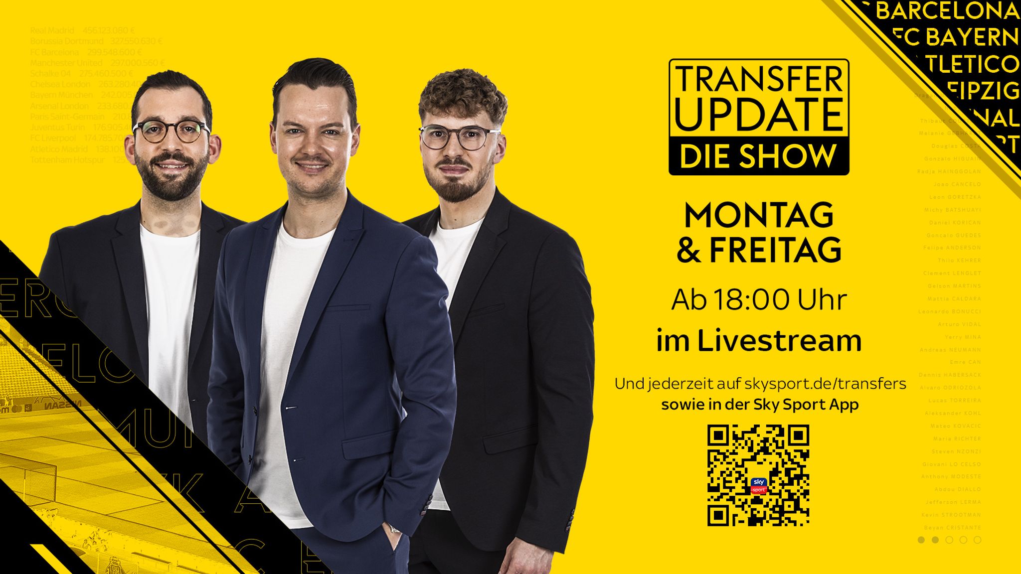 Transfer Update LIVE: Die Show im kostenlosen Stream - Alle Wechsel und ...