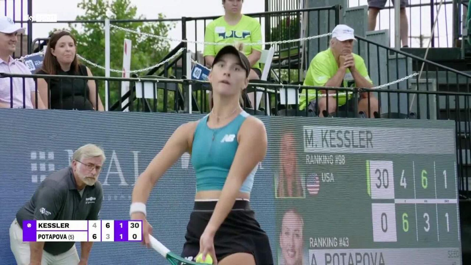 Anastasia Potapova - Mccartney Kessler - die Highlights | WTA Cleveland | Tennis News | Sky Sport