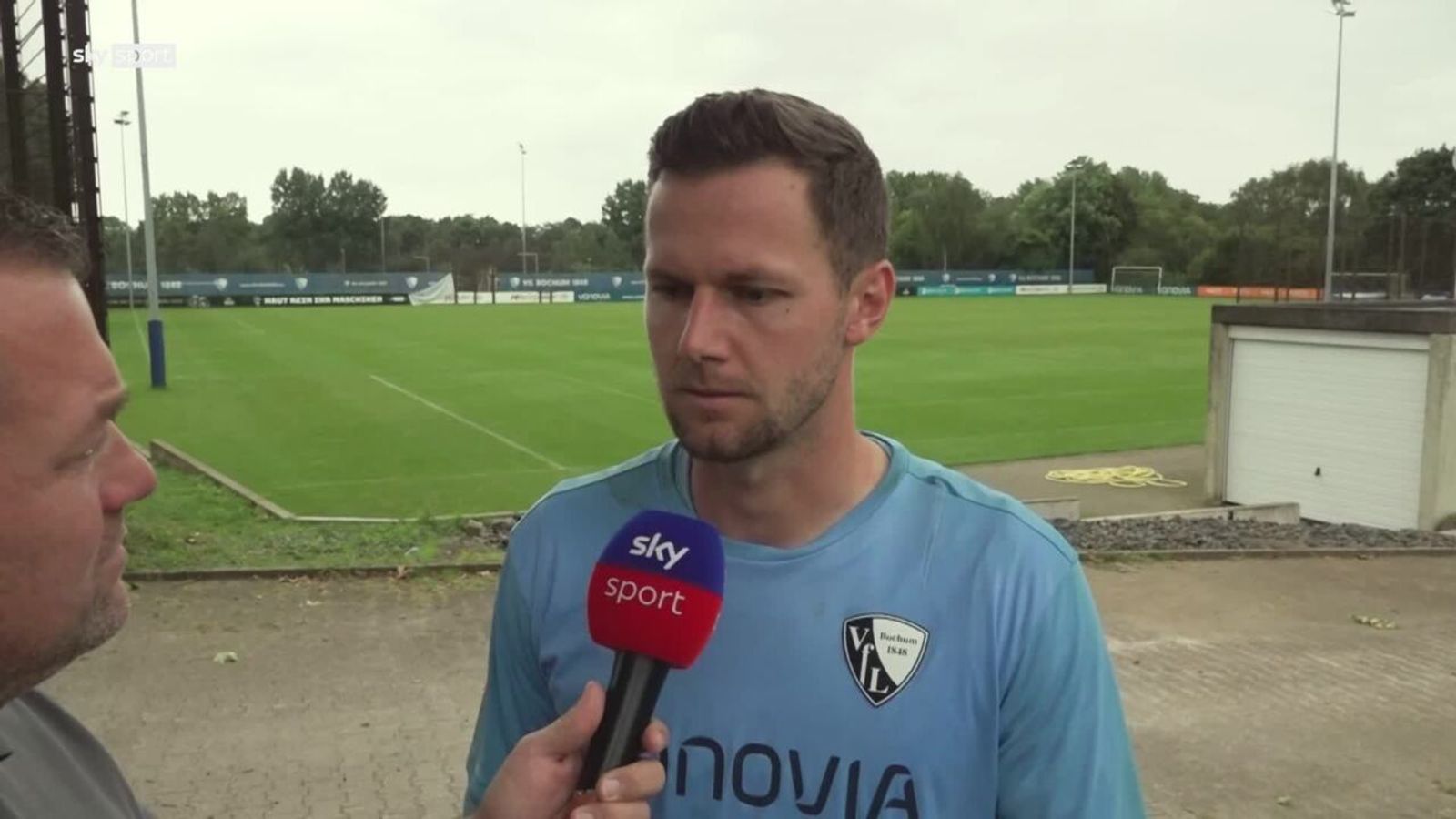 Patrick Drewes geht als Bochums Nummer Eins in die neue Saison ...