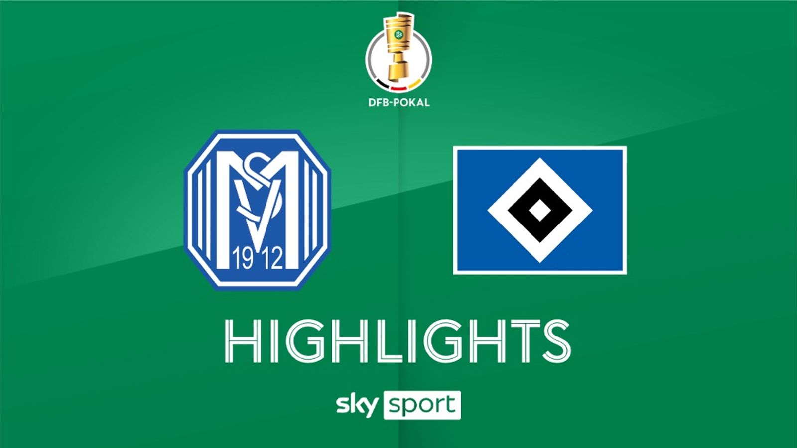 SV Meppen - Hamburger SV - die Highlights | DFB-Pokal | Fußball News ...
