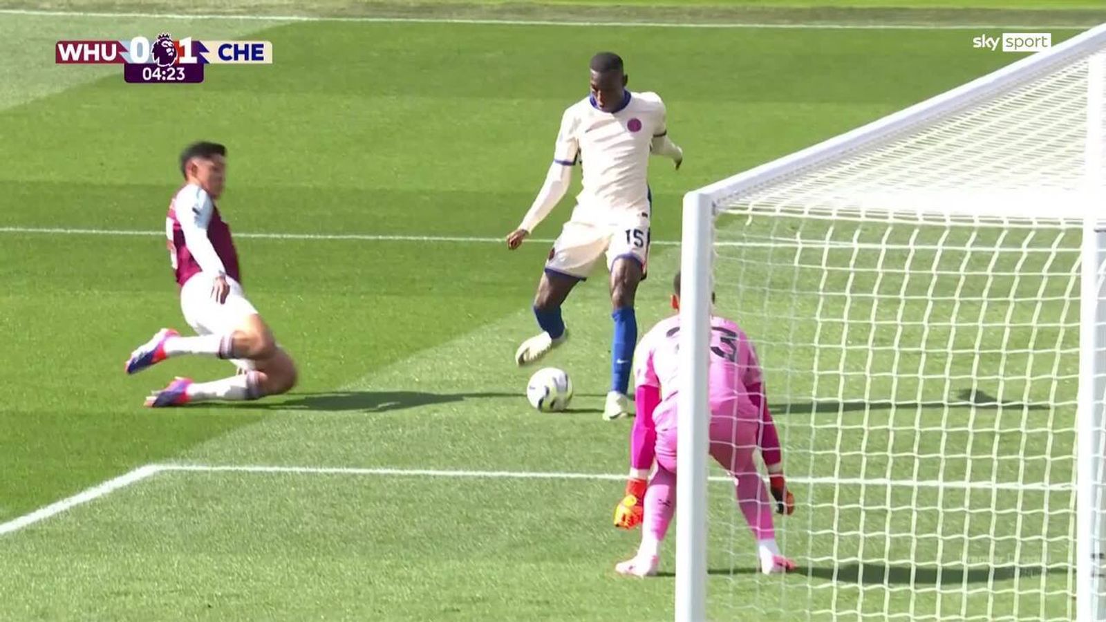 West Ham 0:1 CHELSEA | Jackson aus vier Metern durch die Beine (4. Min ...