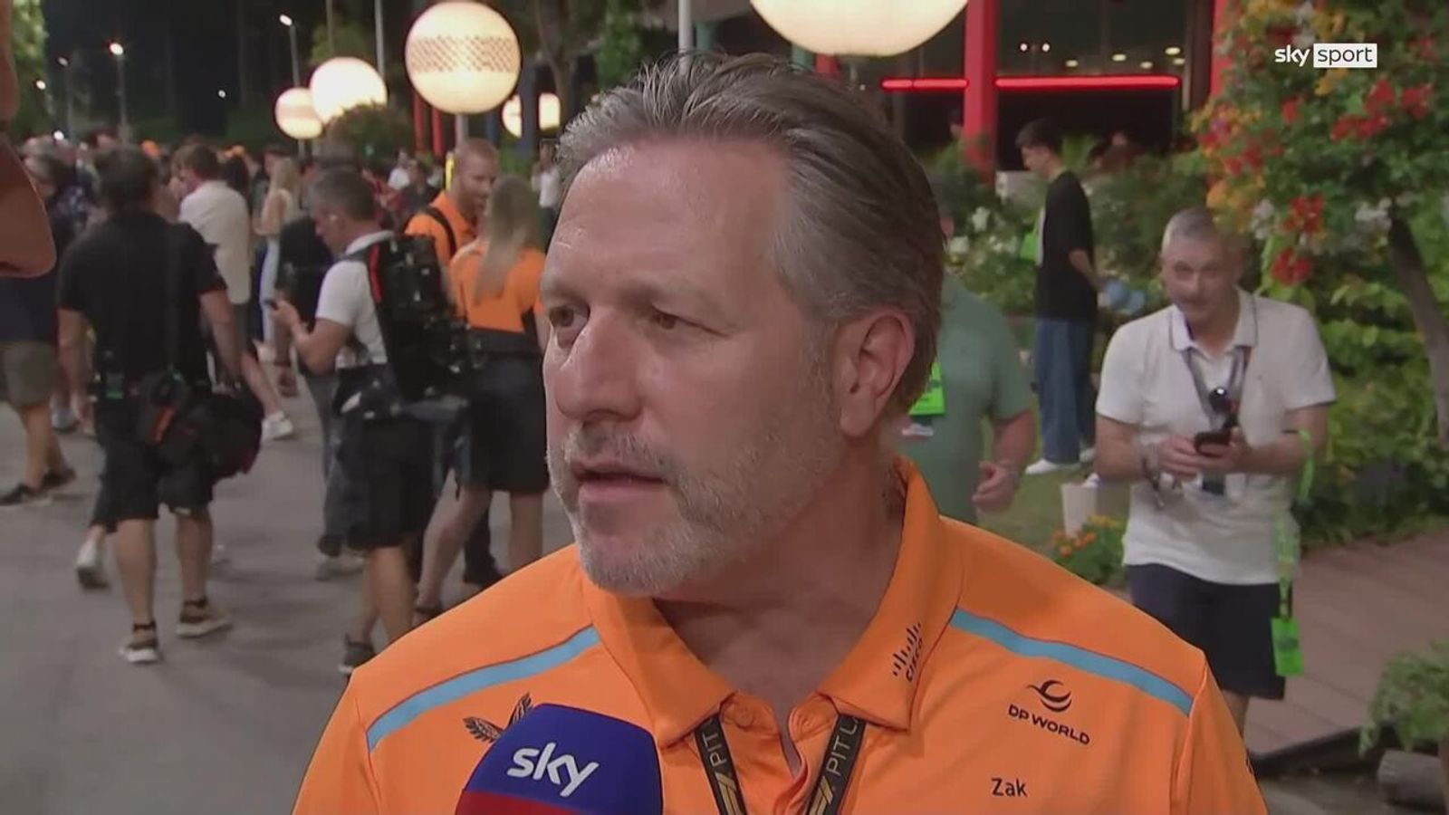 Änderung von McLaren am Heckflügel war laut Zak Brown freiwillig ...