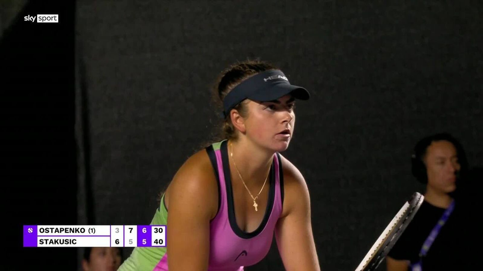 Jelena Ostapenko - Marina Stakusic - die HIghlights | WTA Guadalajara ...