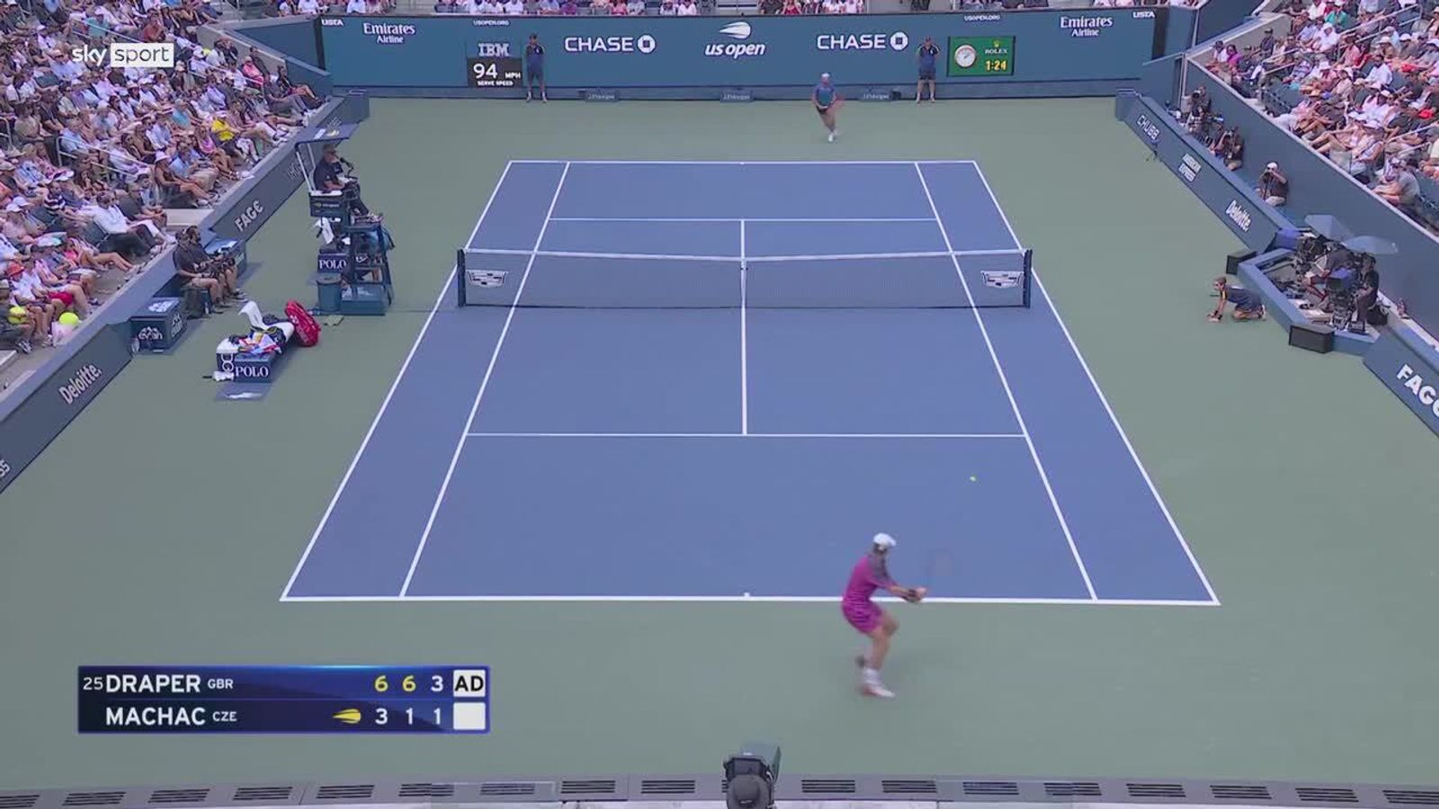 Jack Draper - Tomas Machac - die Highlights | US Open | Tennis News ...