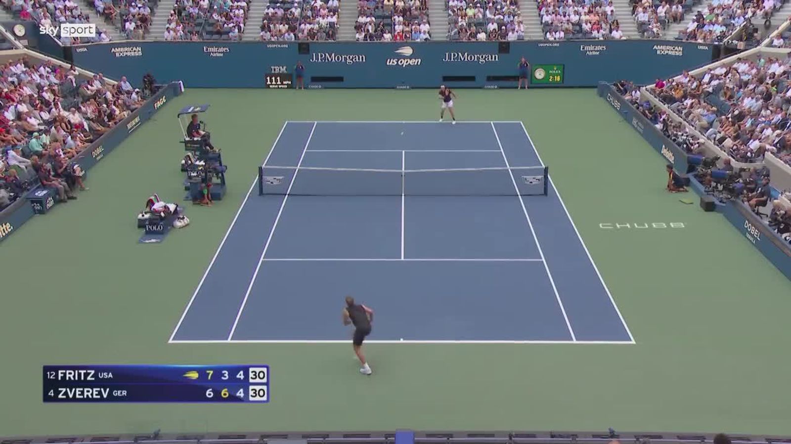 Alexander Zverev gewinnt Marathon-Ballwechsel gegen Taylor Fritz | US ...