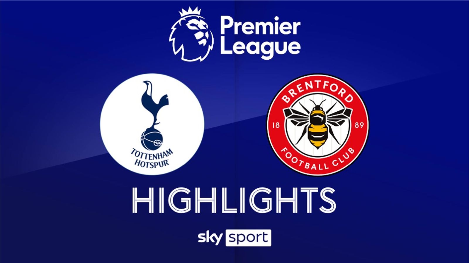 Tottenham Hotspur - FC Brentford - die Highlights | Premier League ...