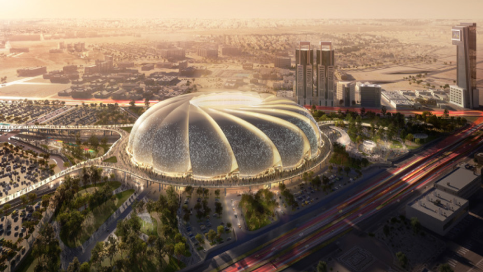 So könnten die 15 Stadien der Weltmeisterschaft 2034 in Saudi Arabien ...
