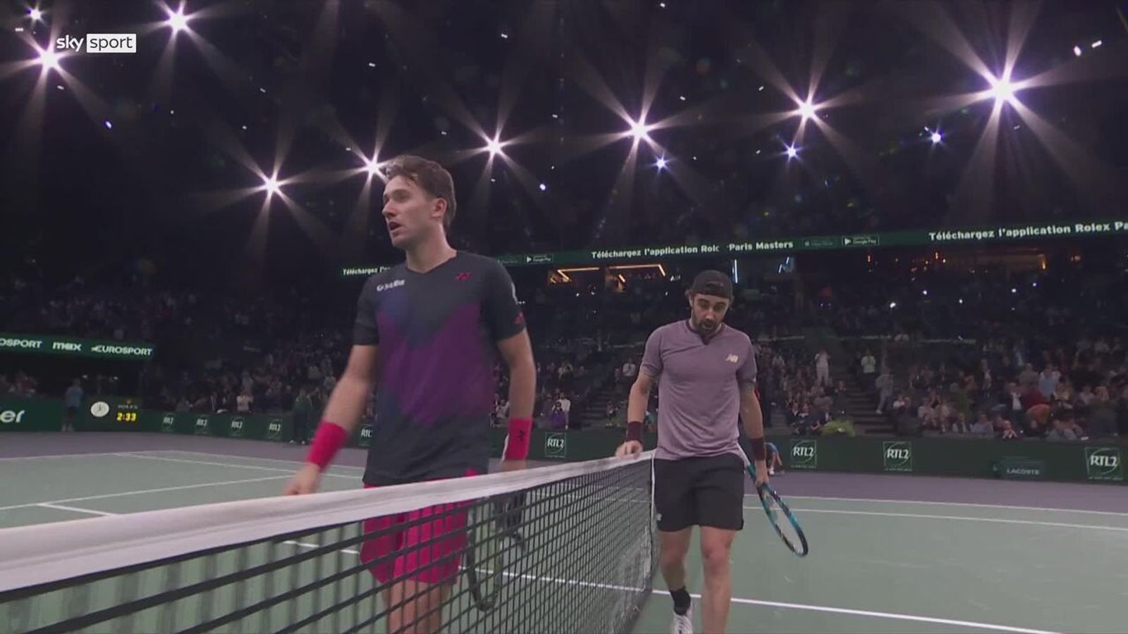 Casper Ruud - Jordan Thompson - die Highlights | ATP Masters Paris ...