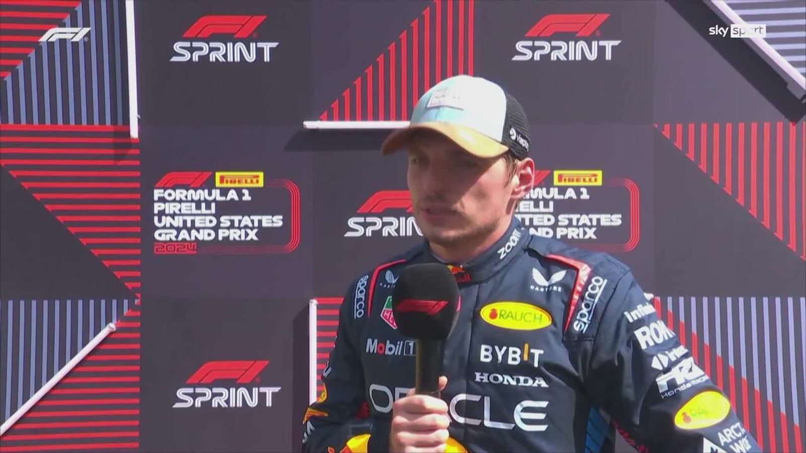 Max Verstappen glücklich über Sieg im Sprint in Austin | Formel 1 ...