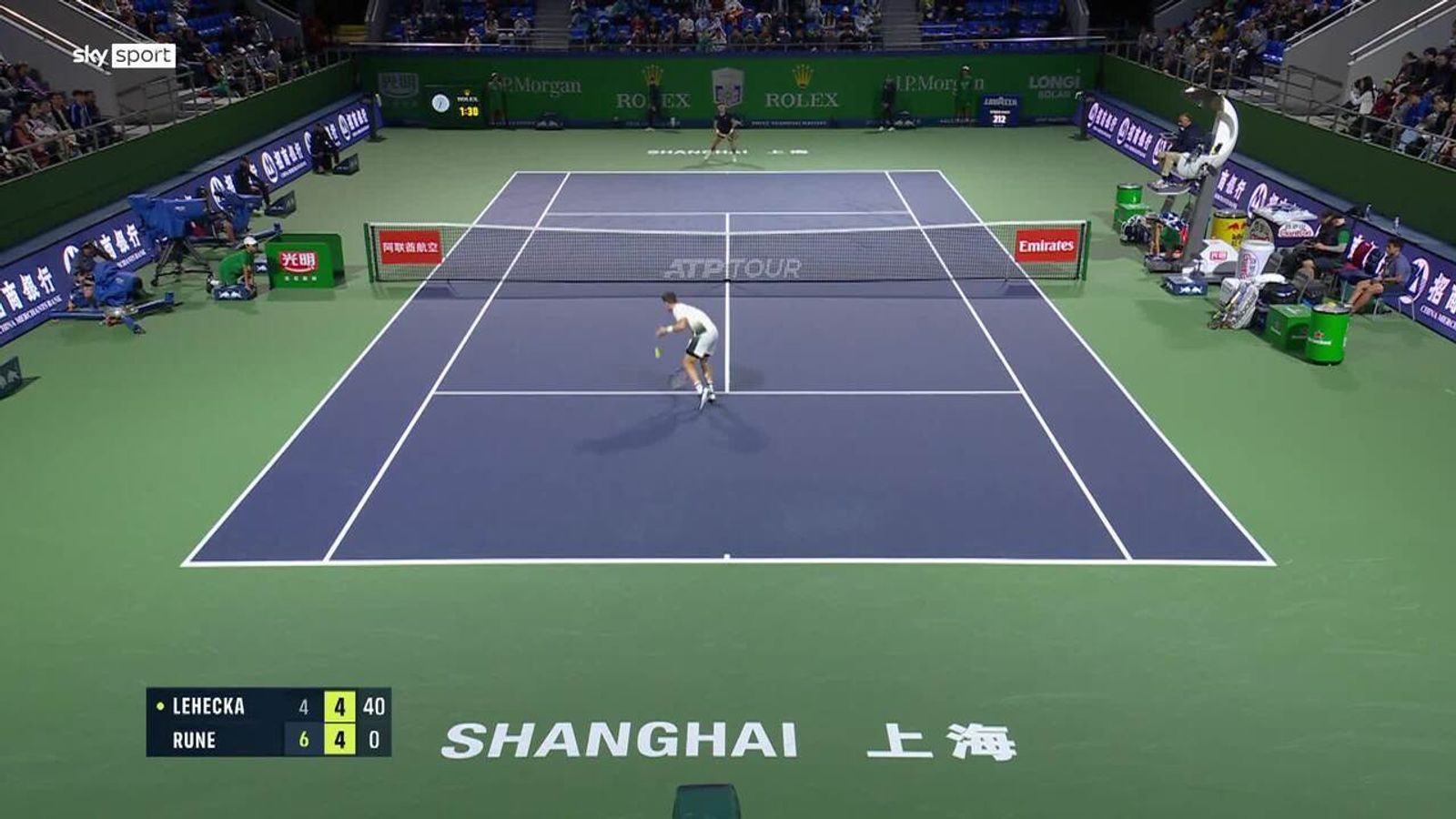 Holger Rune - Jiri Lehecka - die Highlights | ATP Shanghai | Tennis ...