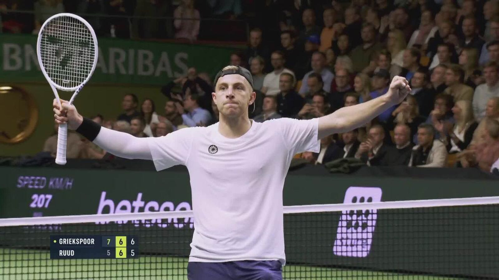 Tallon Griekspoor - Casper Ruud - die Highlights | ATP Stockholm | Tennis News | Sky Sport
