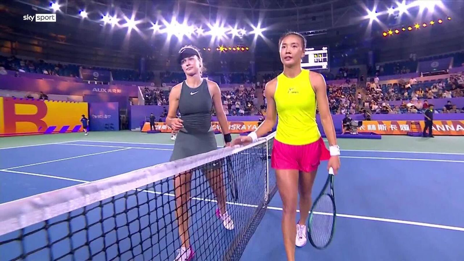 Anna Kalinskaya - Yue Yuan - die Highlights | WTA Ningbo | Tennis News | Sky Sport