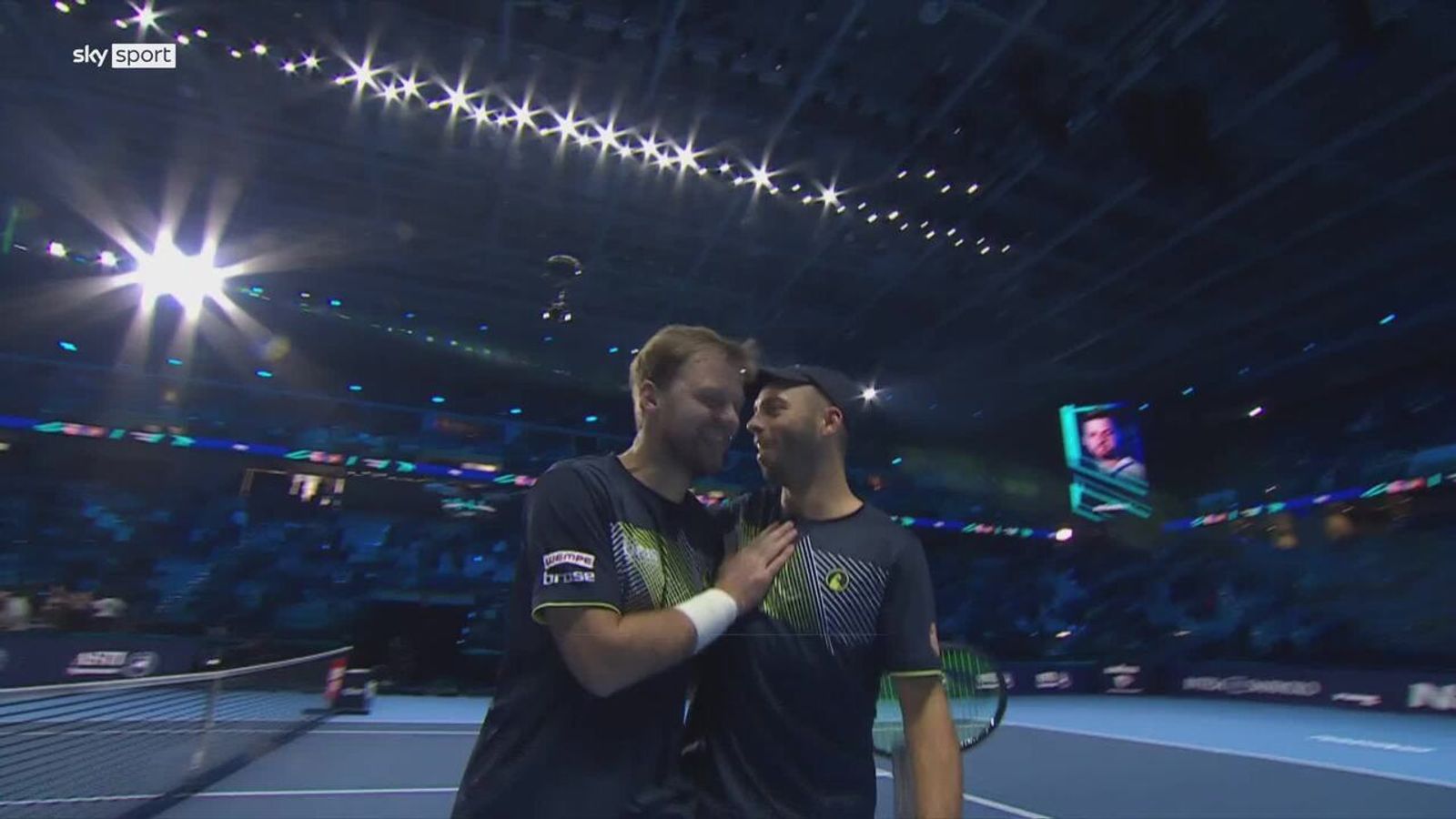 Tennis-Duo Kevin Krawietz/Tim Pütz im Doppel-Finale der Nitto ATP Finals von Turin - Der ...