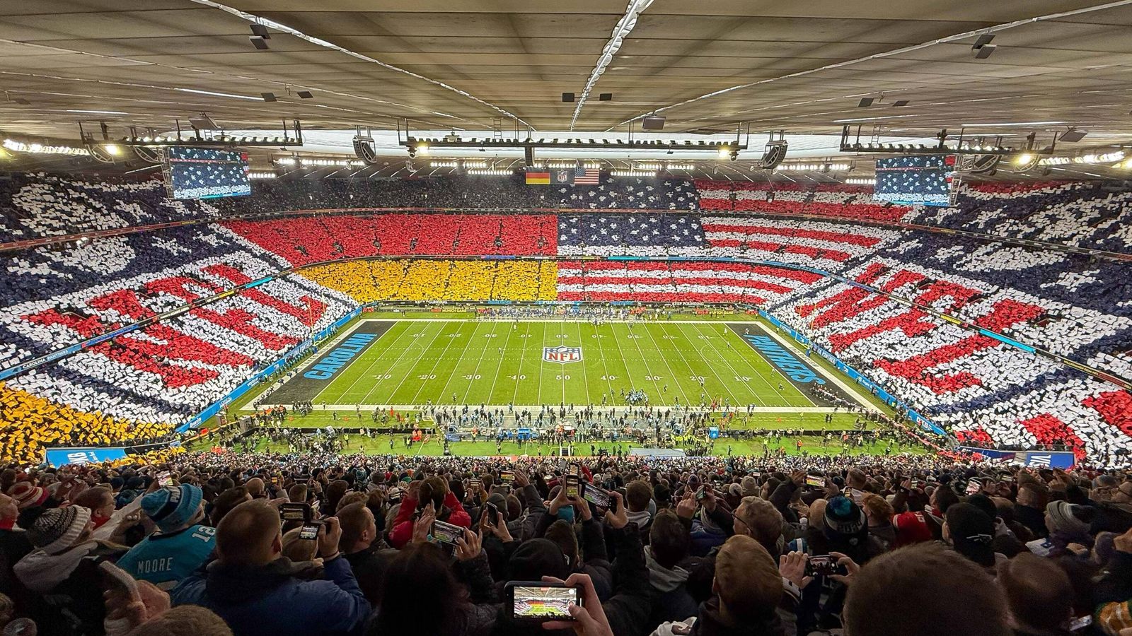 So verrückt war das NFL Munich Game zwischen Panthers und Giants | NFL ...