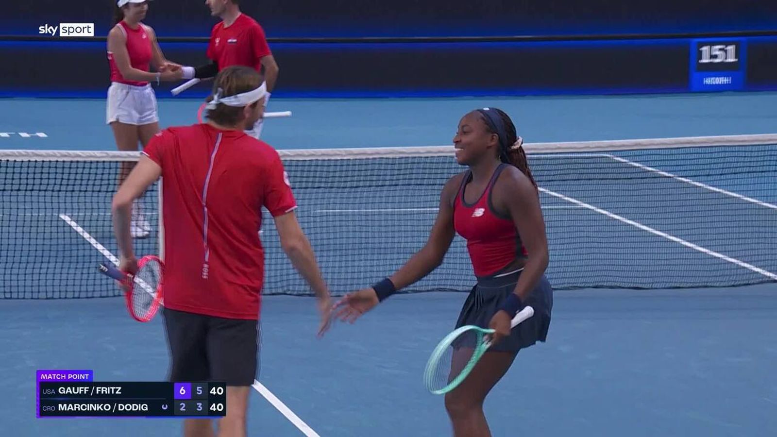 Coco Gauff/Taylor Fritz - Petra Marcinko/Ivan Dodig - die Highlights ...
