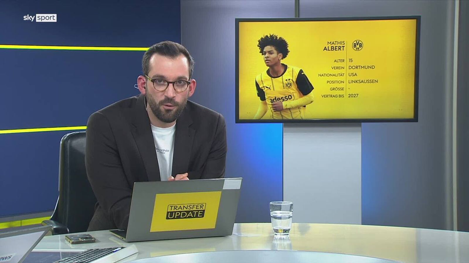 Mathis Albert von Borussia Dortmund - Player to watch | Fußball News ...