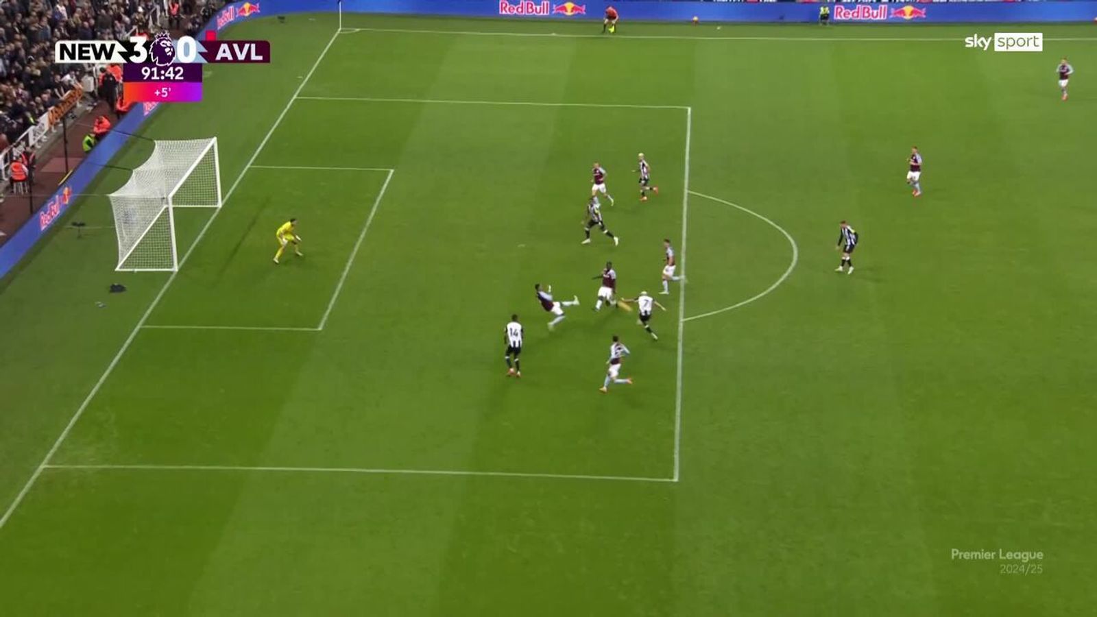 NEWCASTLE 3:0 Aston Villa | Joelinton sorgt für den Endstand (90.+2 Min ...
