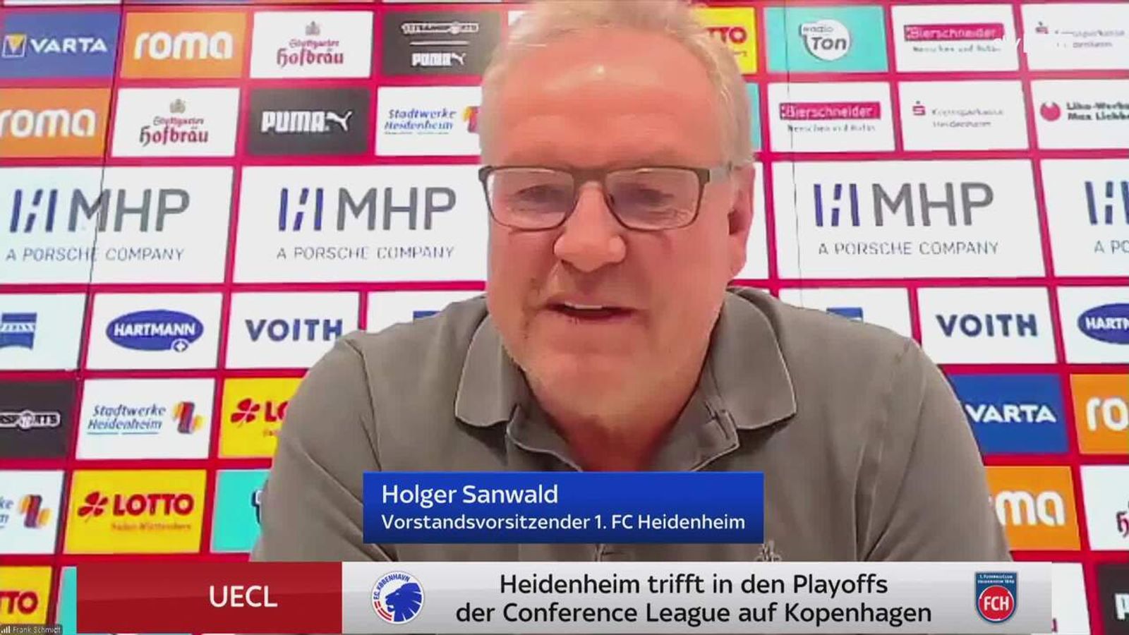 Holger Sanwald über Heidenheims Conference League Playoff-Los ...