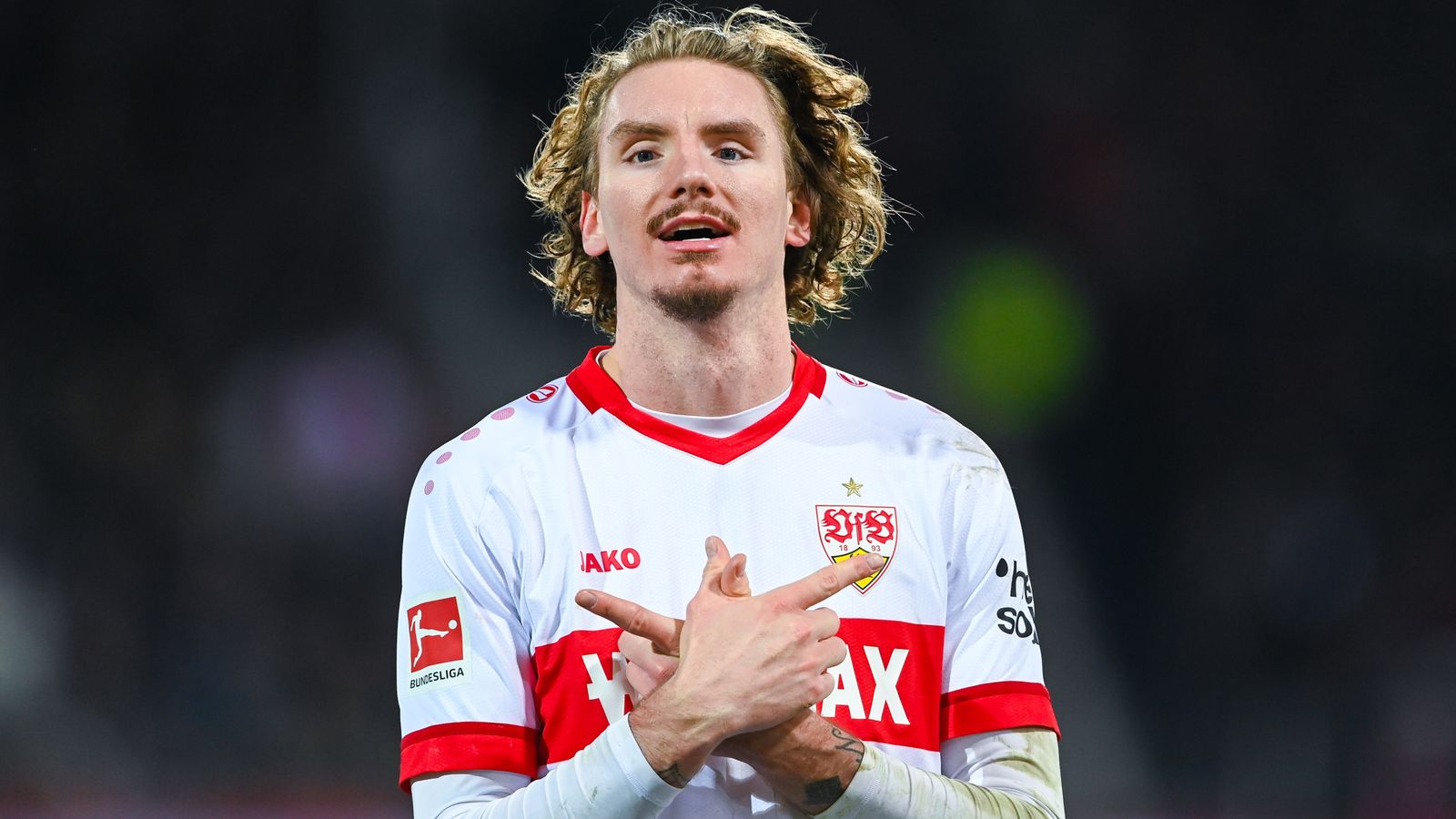 Nick Woltemade ist beim VfB Stuttgart derzeit der Mann der Stunde | Fußball News | Sky Sport