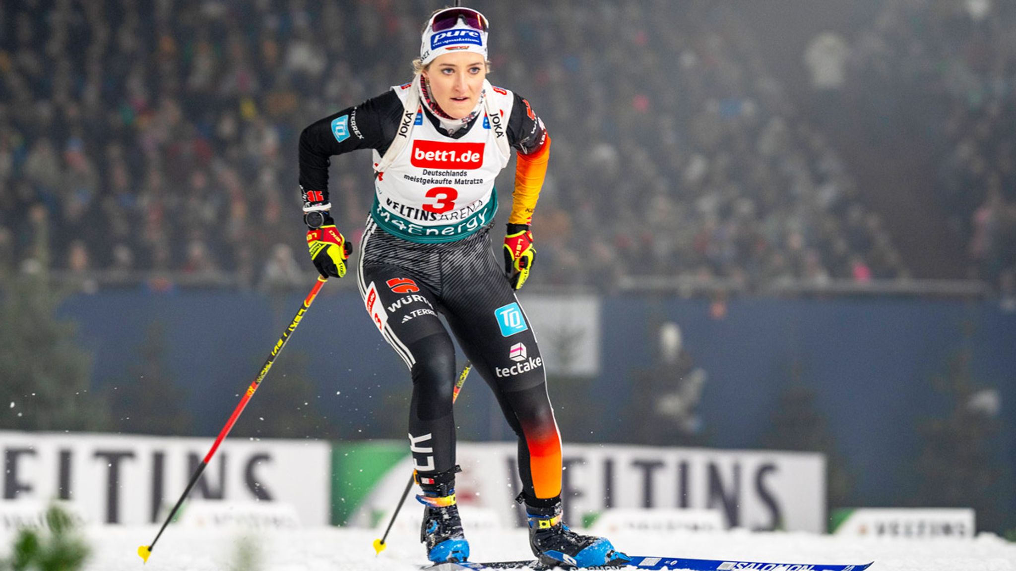Zwei deutsche Podien bei Biathlon-Party auf Schalke | Wintersport News ...