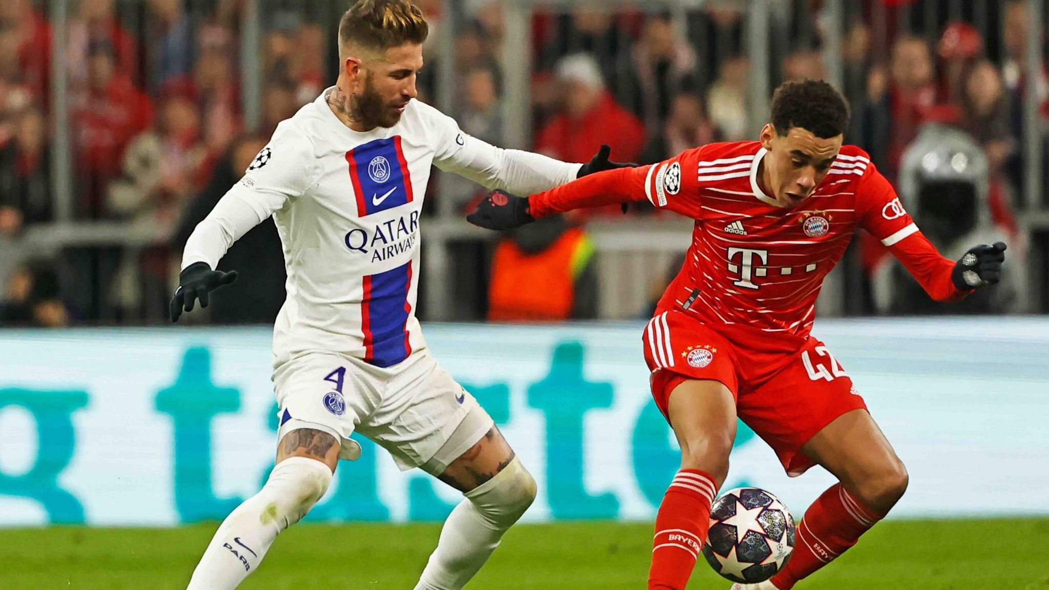Jamal Musiala beschreibt Sergio Ramos als seinen härtesten Gegner ...