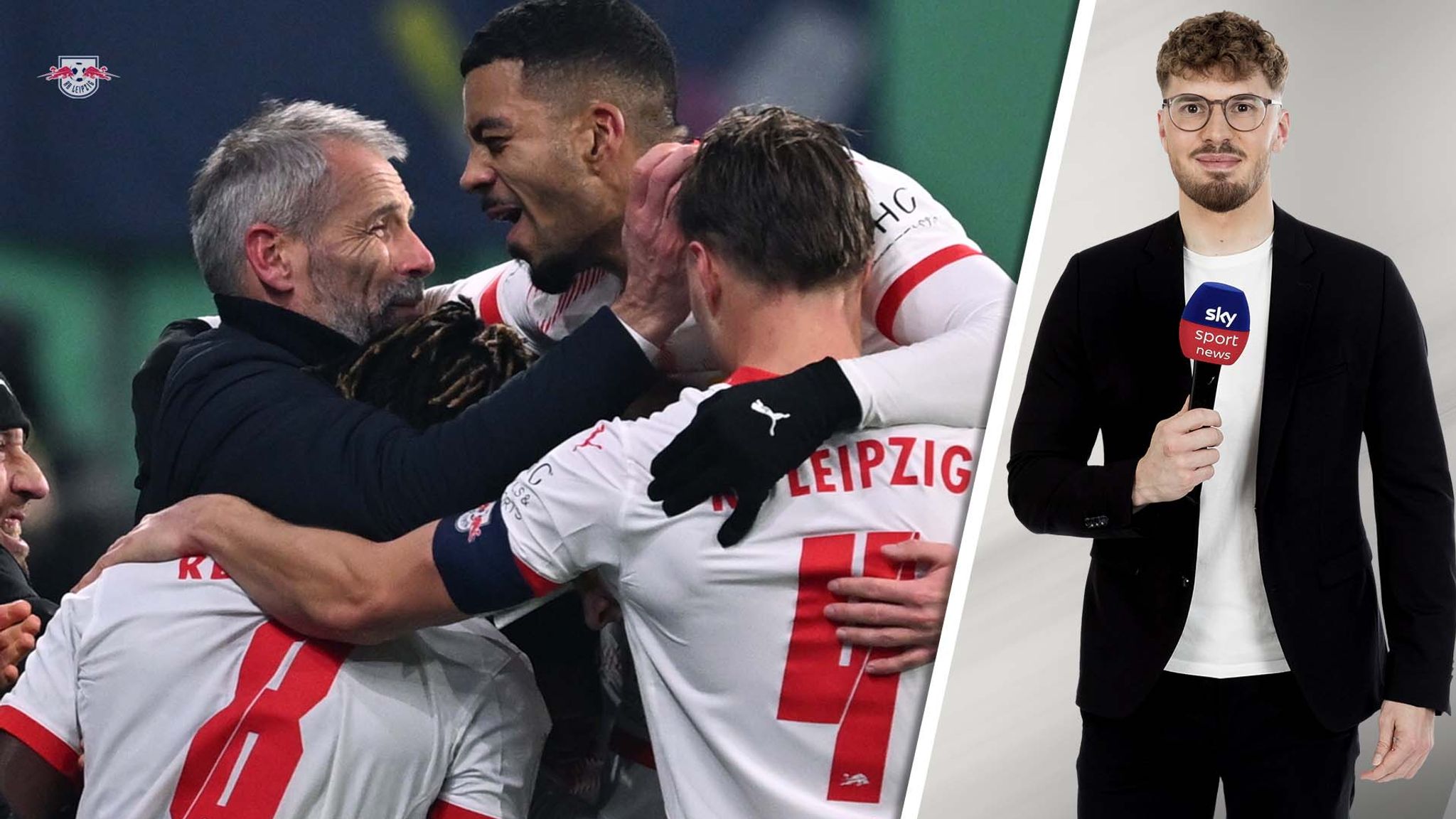 Kommentar zur Situation von Marco Rose bei RB Leipzig nach dem Sieg im ...
