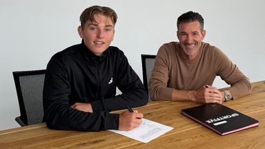 Justin Engel arbeitet künftig mit Manager Charly Steeb zusammen ...