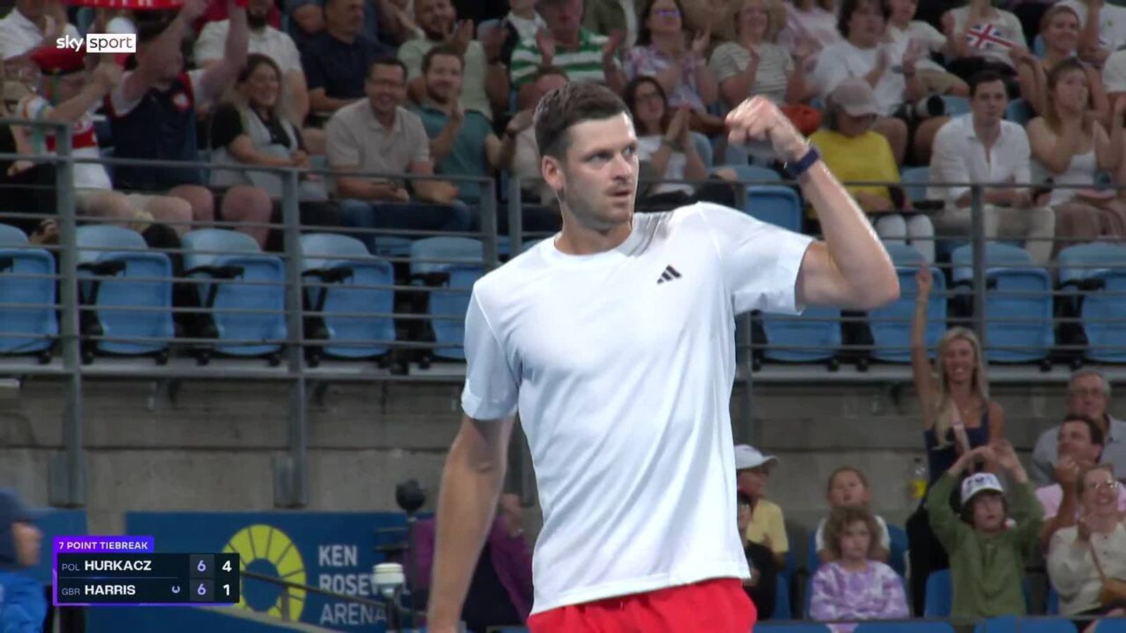 Hubert Hurkacz - Billy Harris - die Highlights | United Cup | Tennis ...