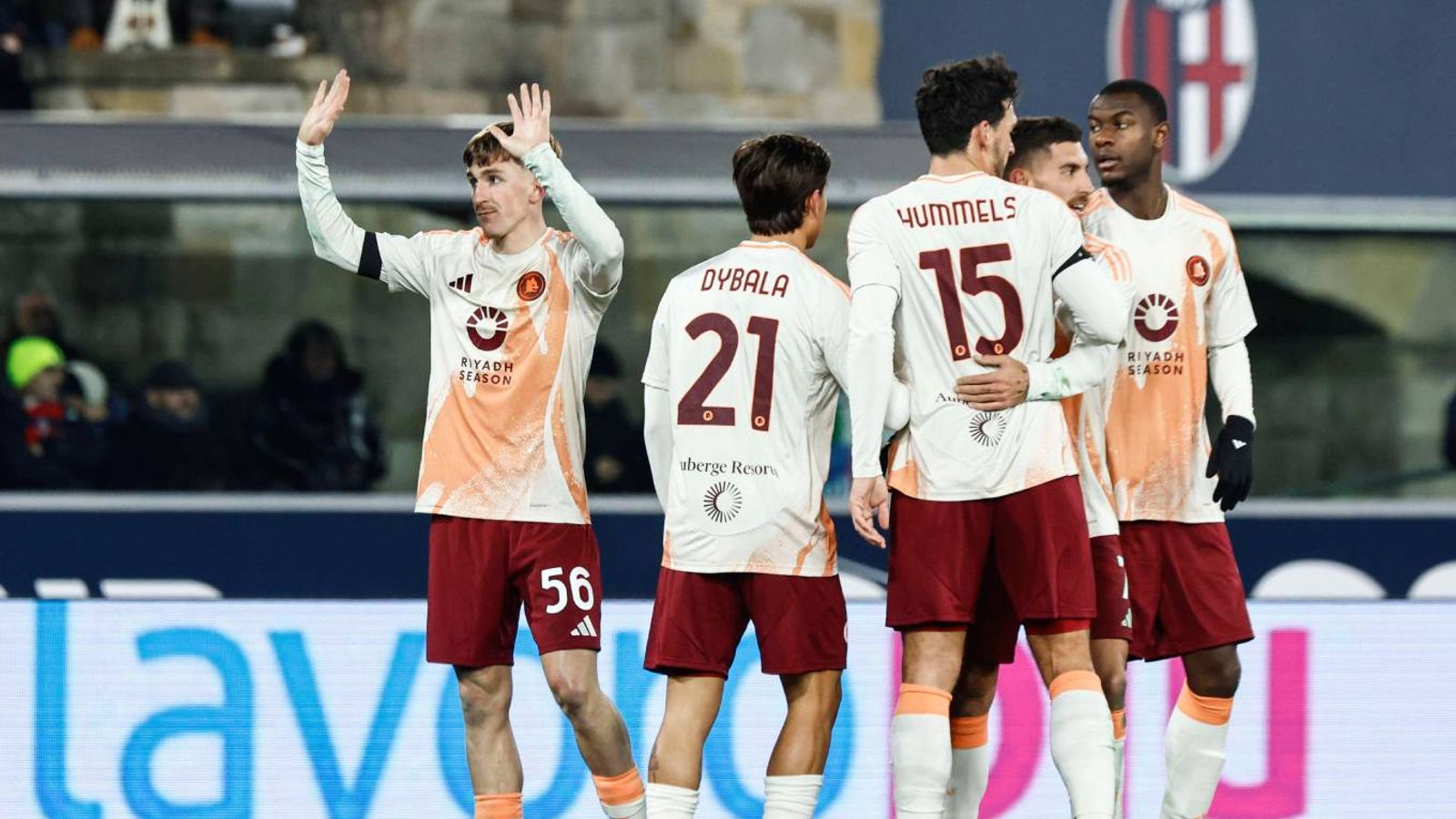 AS Rom feiert mit Mats Hummels späten Punktgewinn in der Serie A gegen ...