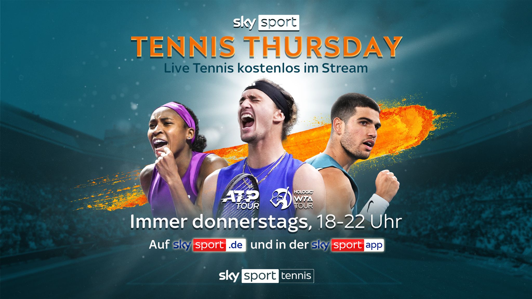 HEUTE LIVE im kostenlosen Stream auf skysport.de & in der Sky Sport App | Tennis News | Sky Sport