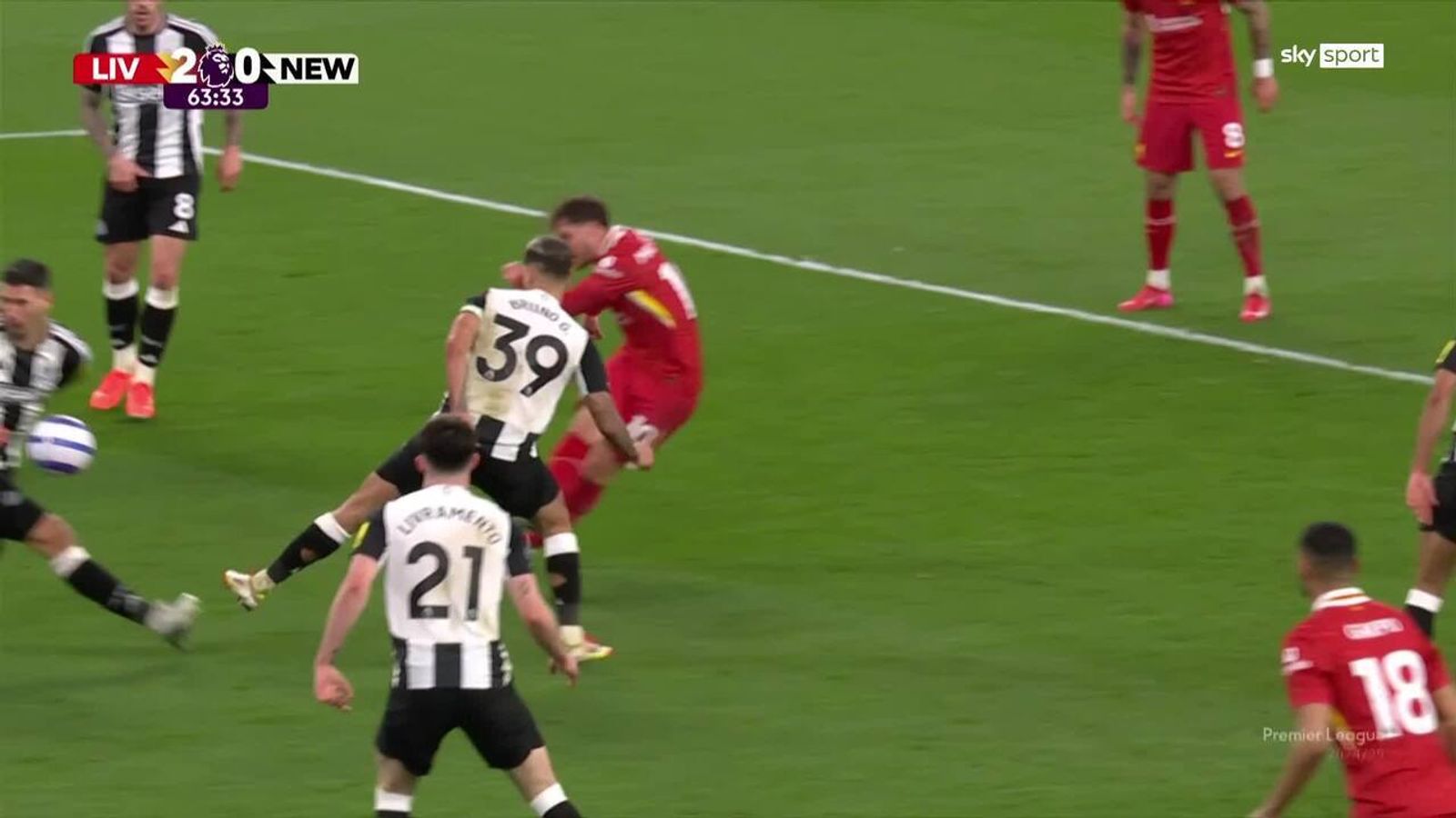 LIVERPOOL 2:0 Newcastle | Mac Allister ins Kreuzeck (63. Min.) | In-Match Video Premier League ...