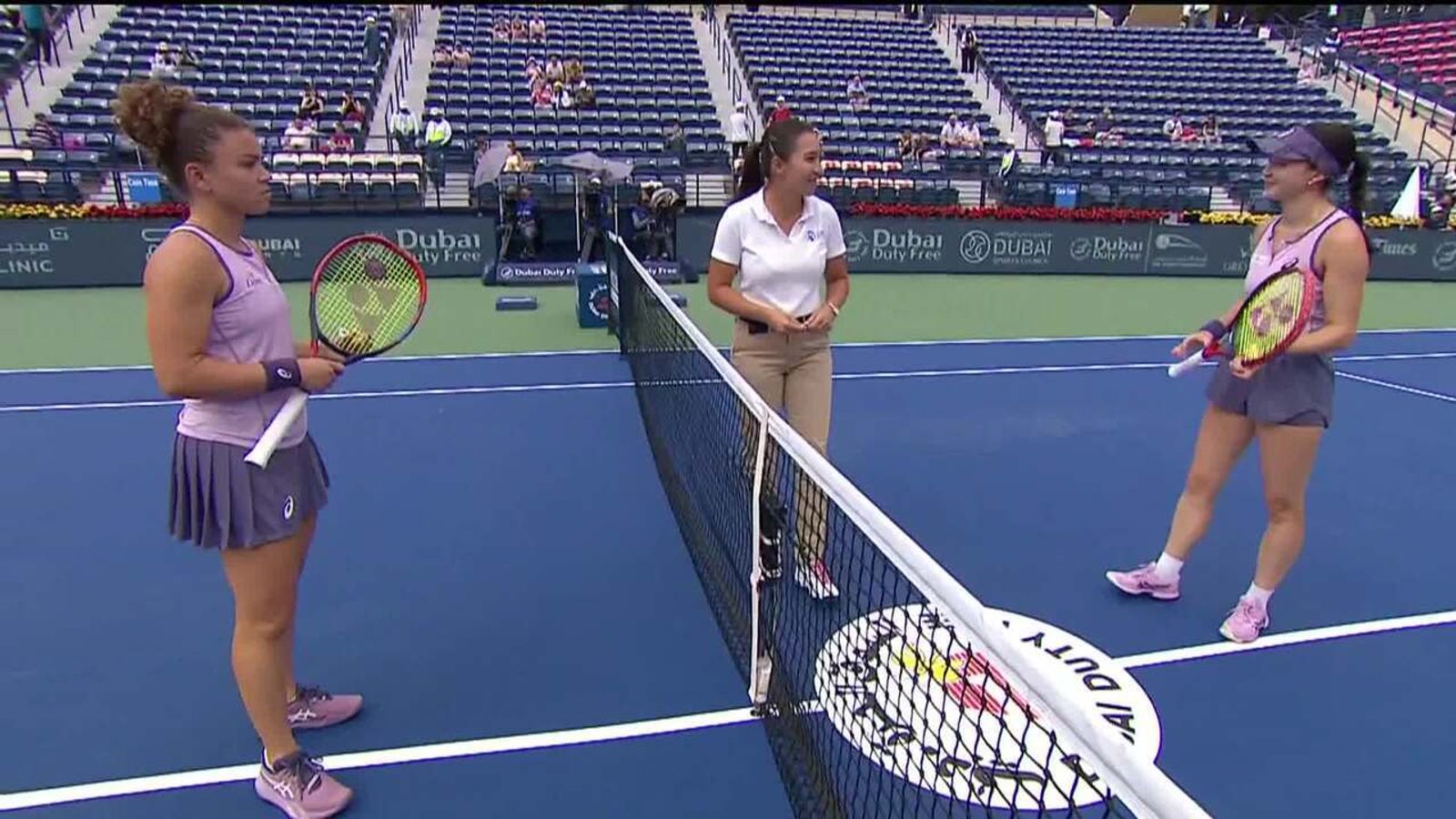 Eva Lys - Jasimine Paolini - die Highlights | WTA Dubai | Tennis News | Sky Sport