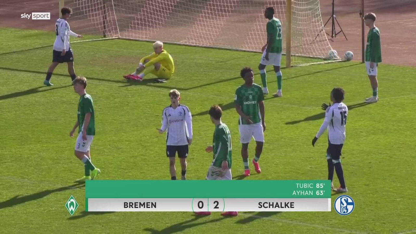 FC Schalke 04 U19 - SV Werder Bremen U19 - die Highlights | U19-Bundesliga | Fußball News | Sky ...